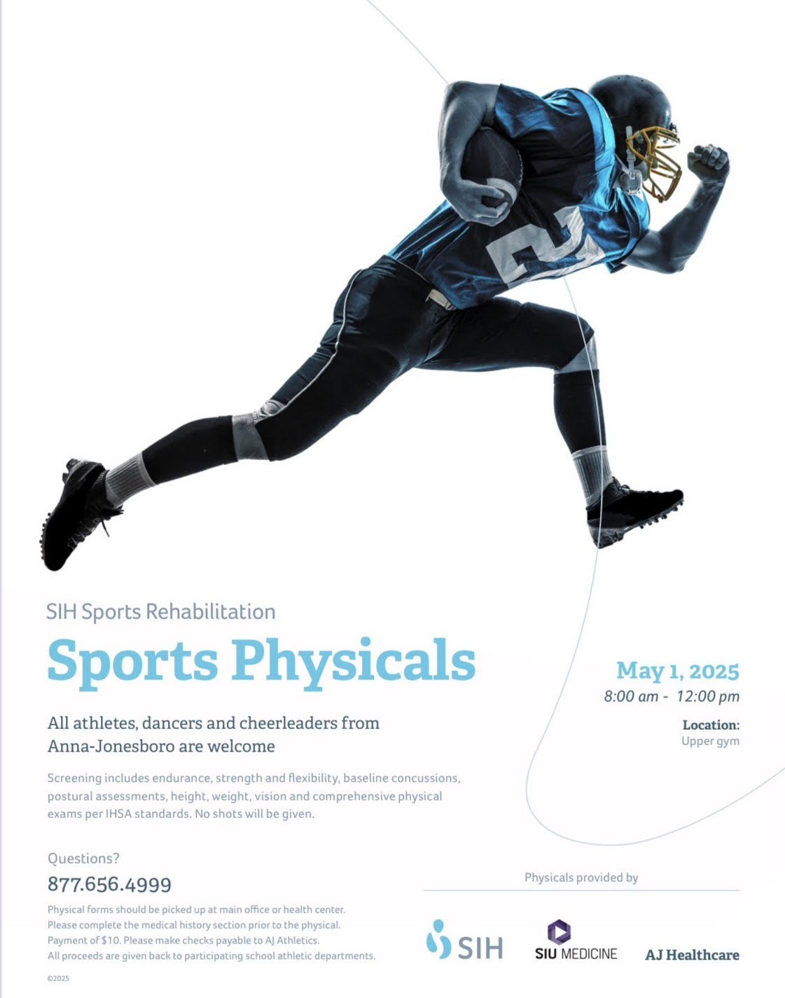 SIH Physicals 2025 – Anna-Jonesboro Community High School